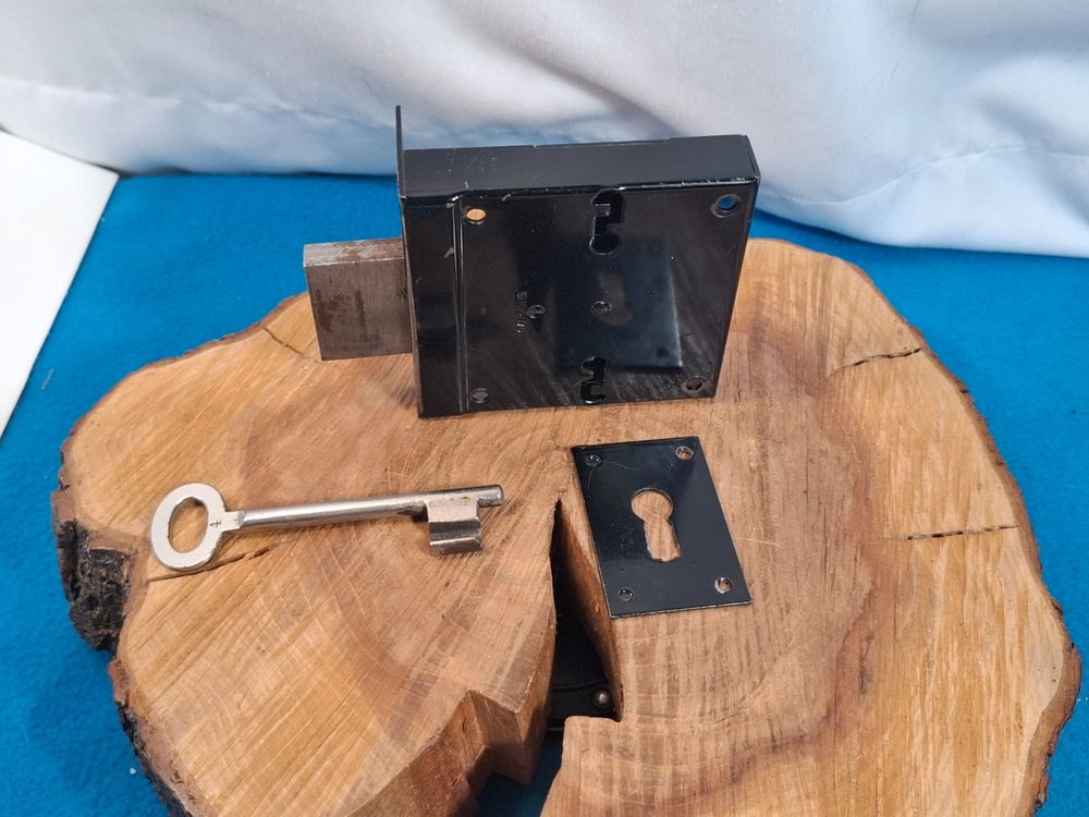 1 Riegel Tür Schloss mit BB - Schlüssel, DM5.5cm (3845#TBS1) (Gebraucht ...
