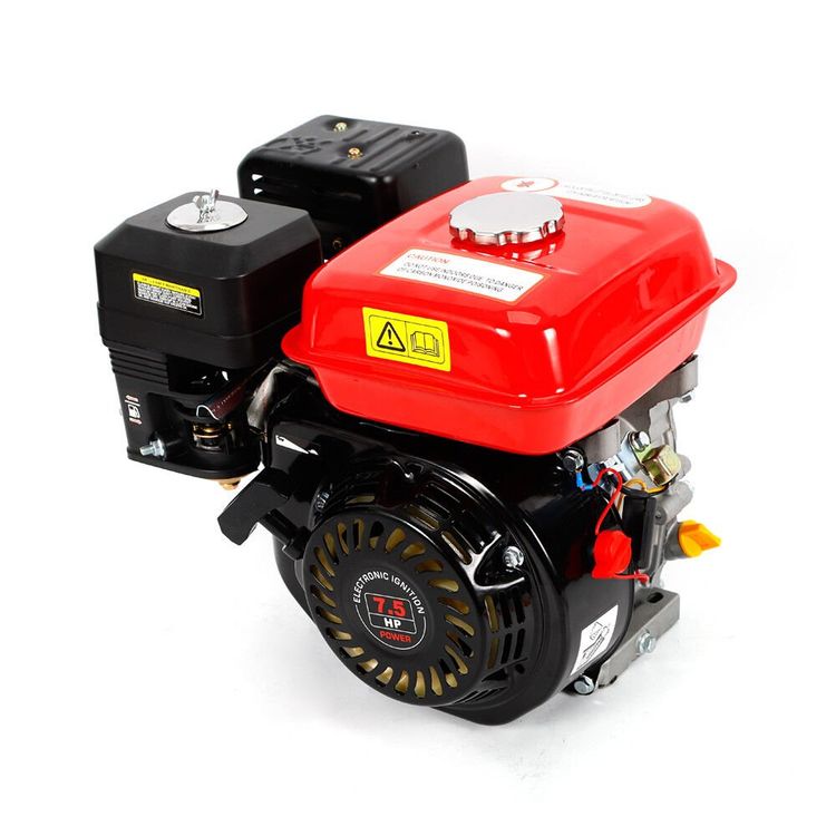 4 Takt 7.5PS Benzinmotor Einzylinder Horizontale Welle (Neu und ...