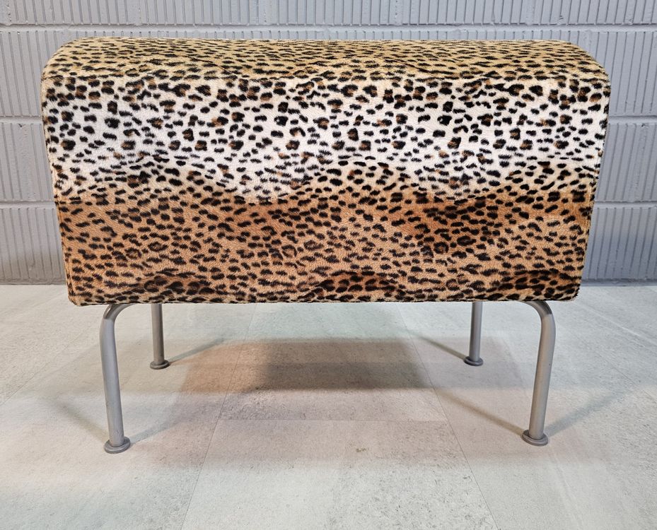 IKEA Pastill 1999 Bench Sitzbank Ottoman, Gepard Look Bank (Gebraucht ...