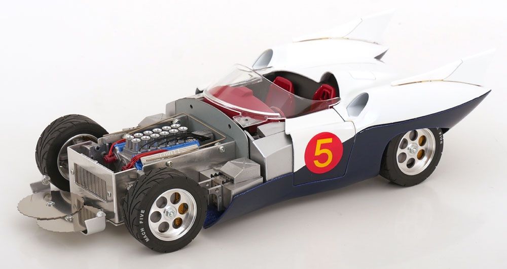 HAMILTON SPEED RACER MACH 5 WEISS 1:18 SCHWYN HAAS (Neu und ...