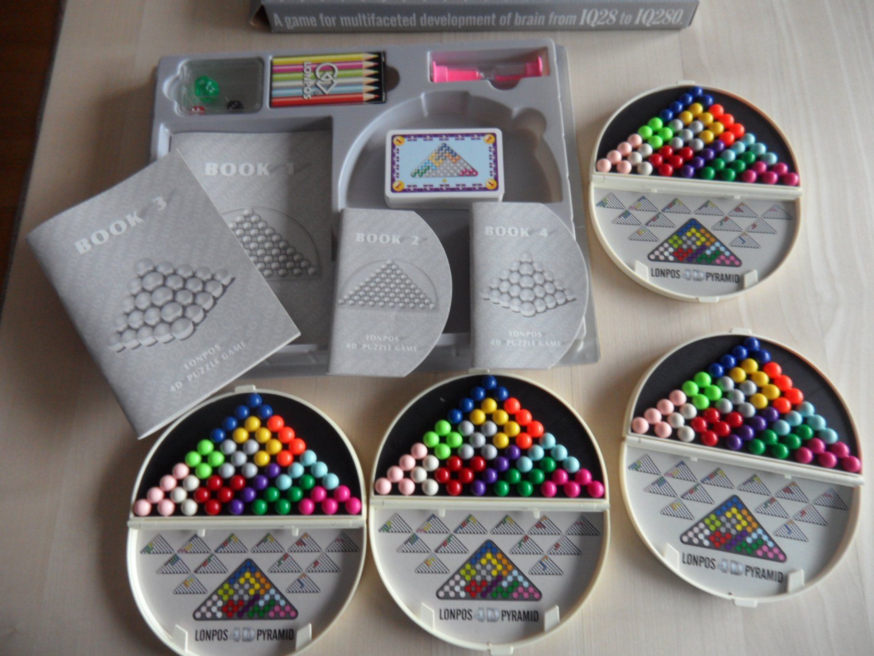 Lonpos 4D das Original + Karten + 2 Sets zusätzlich - Schön (Gebraucht ...
