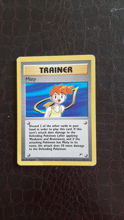 pokemon card - Misty- Rare | Kaufen auf Ricardo