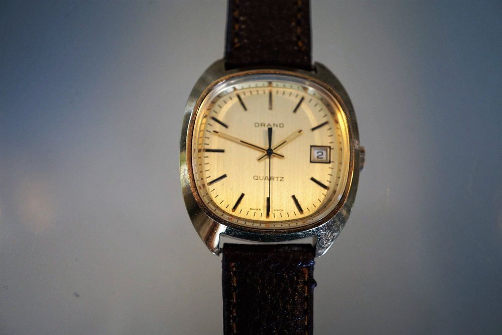 Vintage Swiss Orano Quartz NOS Uhr (Neu (gemäss Beschreibung)) in ...