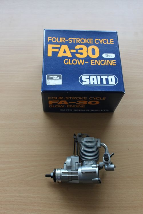 Modellmotor Saito FA-30 Four Stroke Cycle Glow Engine | Kaufen auf Ricardo