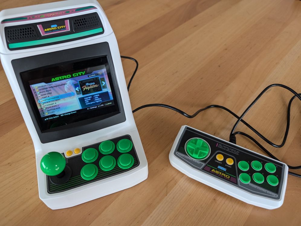 SEGA Astro City Mini inkl. Controller (Gebraucht) in für CHF 119 – mit ...