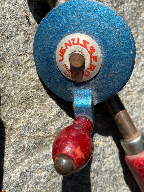 Handbohrer u. Schraubenzieher GDR, vintage 50er Bohrer (Gebraucht) in ...