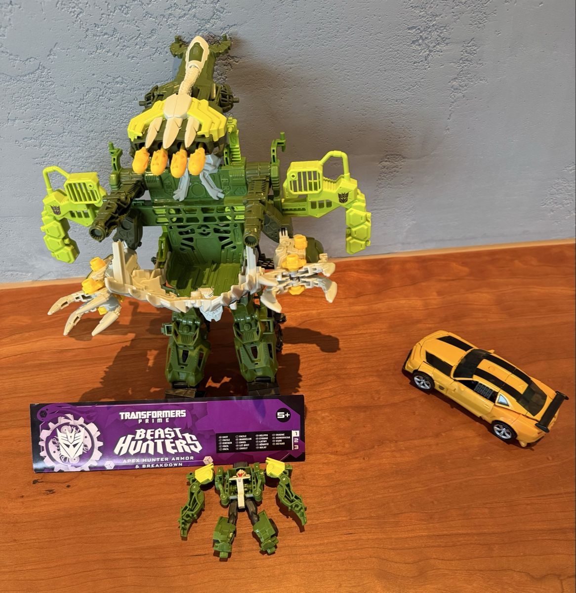 Transformers Prime Beast Hunters Apex Hunter Armor&Breakdown (Gebraucht ...