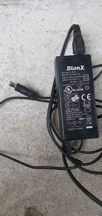 BionX Ladegerät 26V 89.7W (Gebraucht) in Baden für CHF 50 – mit ...