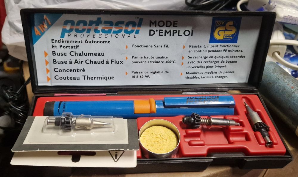 Portasol P-1K Loetkolben Set Gs Powerd soldering tool löten (Gebraucht ...