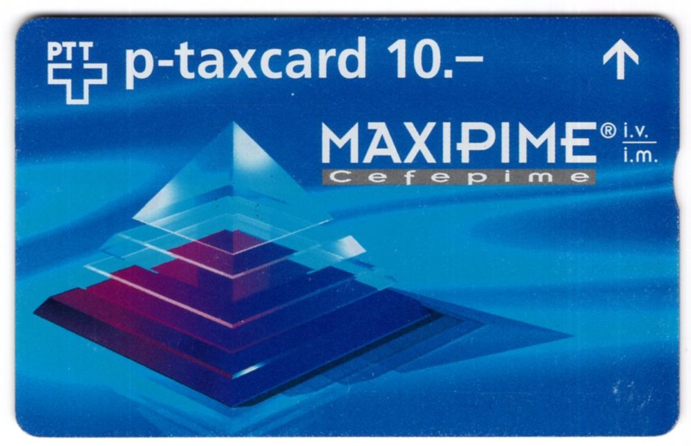Bristol-Myers Squibb AG, MAXIPIME - FullFace Firmen Taxcard (Gebraucht ...