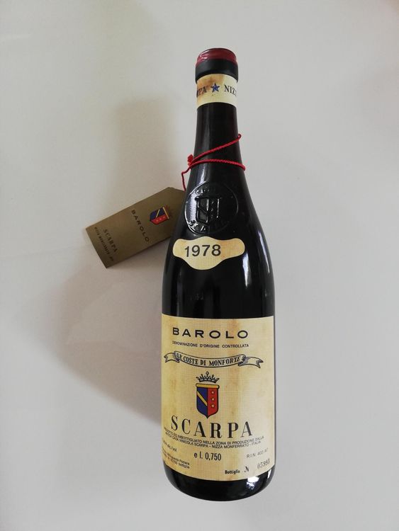 1978 Scarpa Le Coste di Monforte Barolo - Riserva Speciale (Neu (gemäss ...