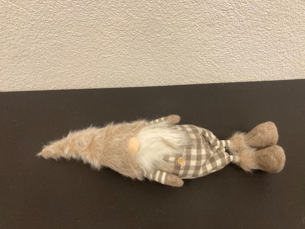 Wichtel stehend ca. 45 x 15 x 10 cm, braun (Neu (gemäss Beschreibung ...