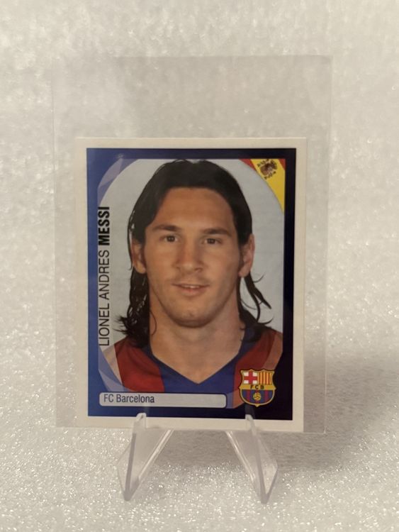 Lionel Messi Sticker Panini 2007/2008 FC Barcelona Nr. 58 | Kaufen auf ...