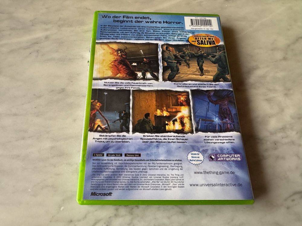 DAS DING AUS EINER ANDEREN WELT SPIEL FÜR XBOX (Gebraucht) in hägendorf ...