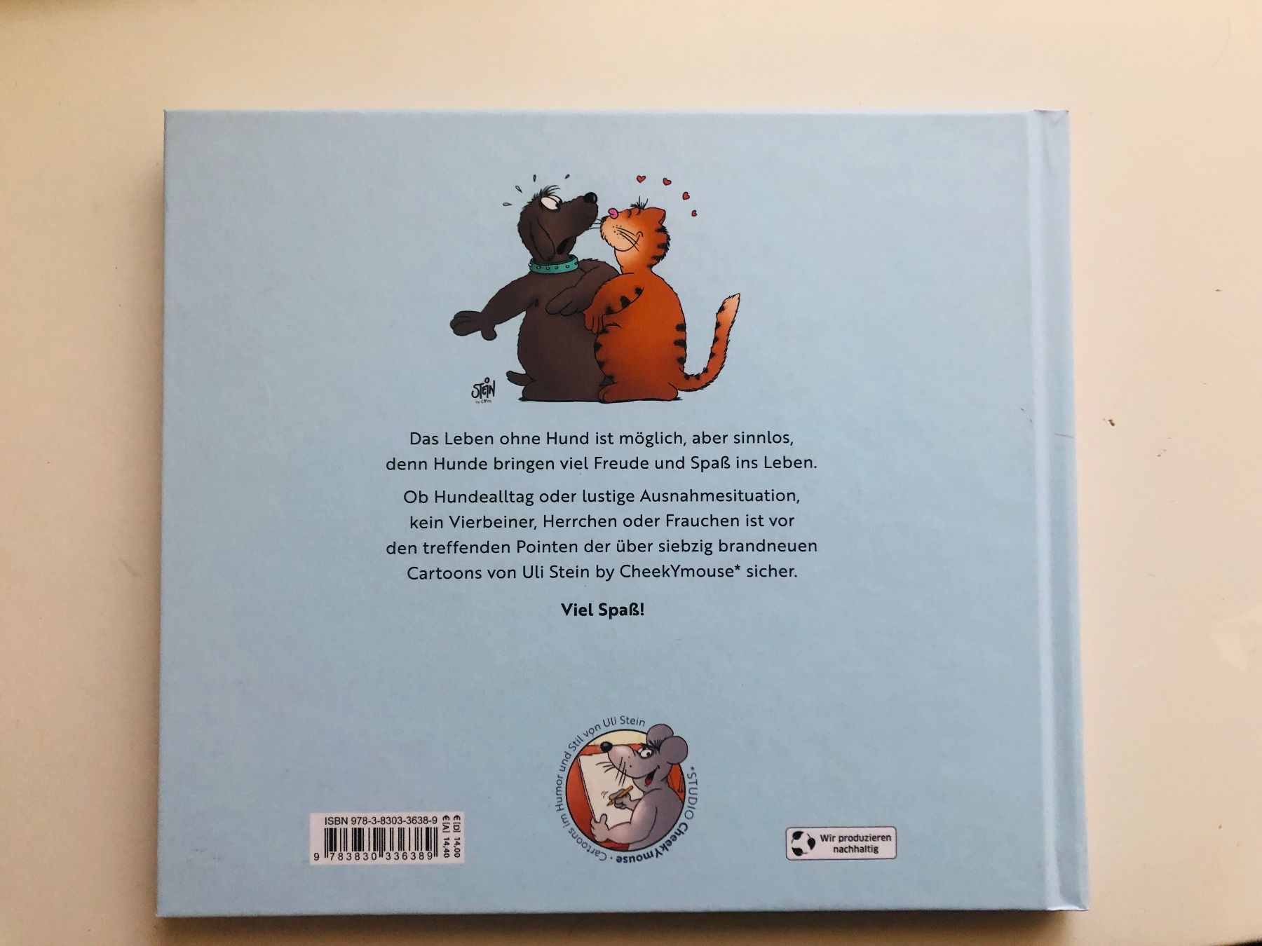 Uli Stein Cartoon Buch "Ach du dicker Hund" Top Zustand (Neu (gemäss ...