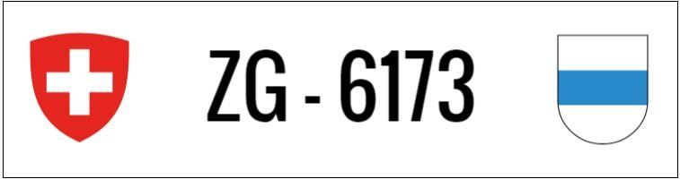 Autokennzeichen ZG-6173 (Gebraucht) in Boswil für CHF 5000 – nur Abholung auf Ricardo kaufen