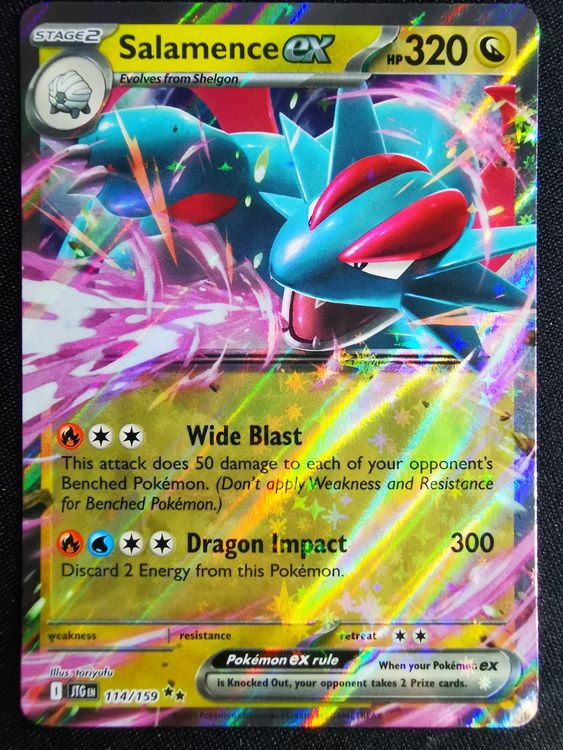 Pokemon Salamence Ex 114/159 Journey Together EN (Neu (gemäss Beschreibung)) in Cousset für CHF ...