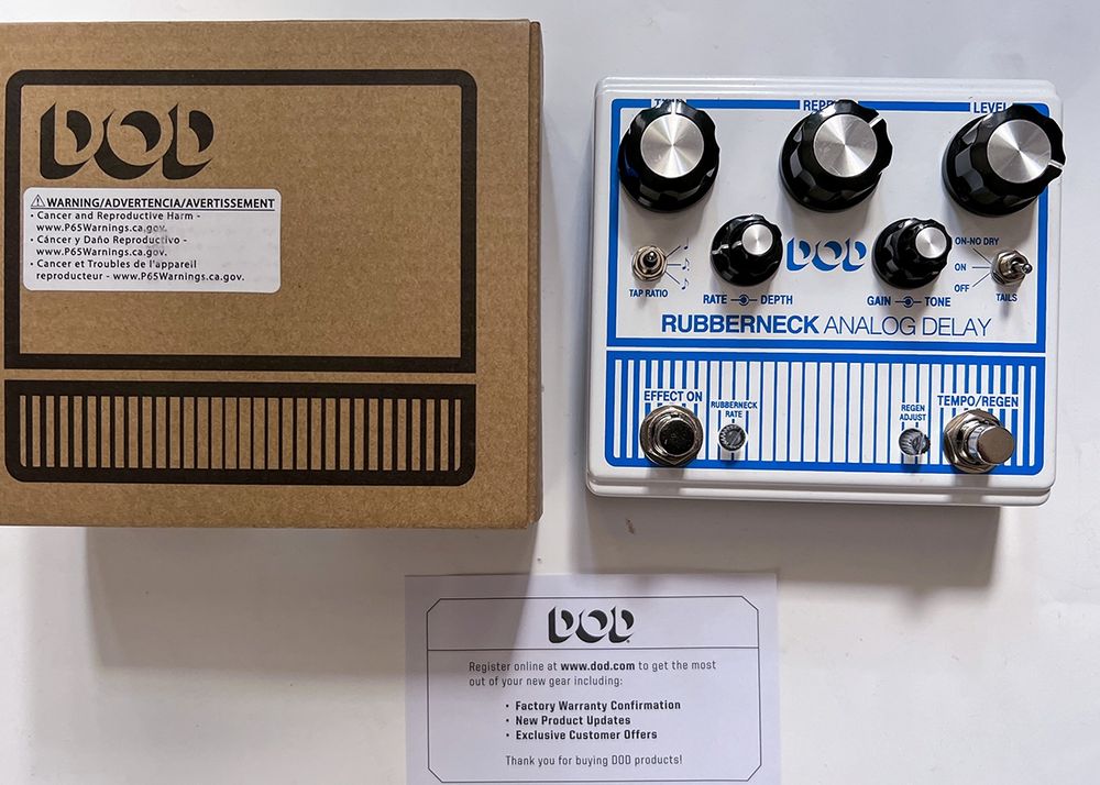 DOD Rubberneck Analog Delay - like new | Kaufen auf Ricardo