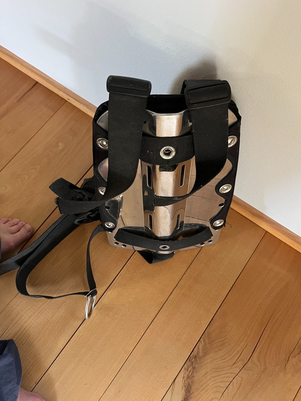 Taucher Backplate mit OMS Bebänderung (Gebraucht) in Bauma für CHF 6 ...