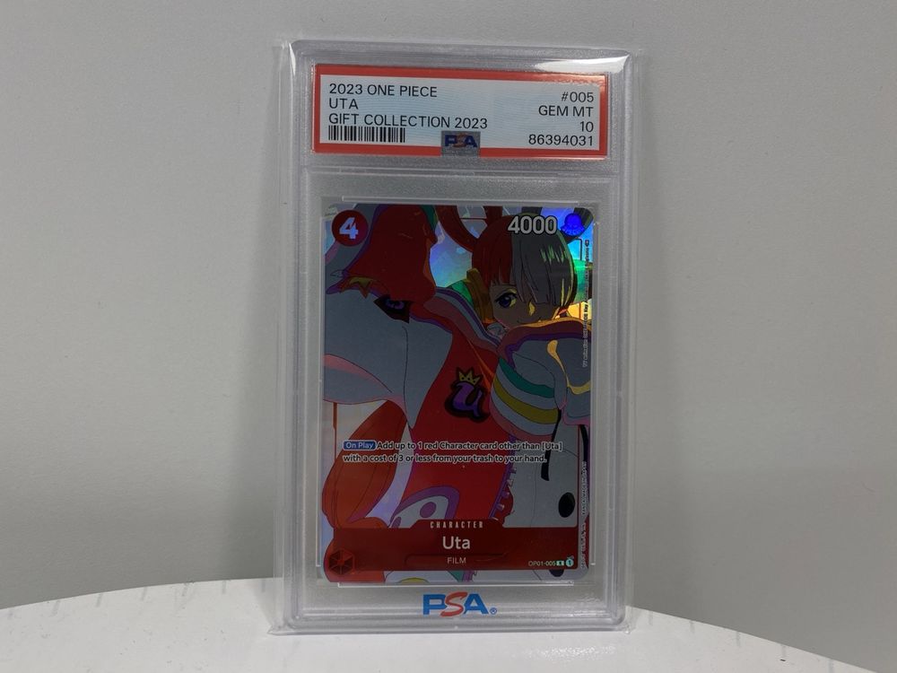 One Piece EN Gift collection 2023 UTA PSA 10 (Neu (gemäss Beschreibung)) in Ossingen für CHF 65 ...