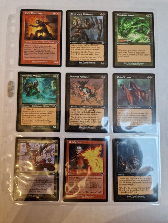 Magic the Gathering Modern Horizon 3 retro frame cards (Neu (gemäss ...