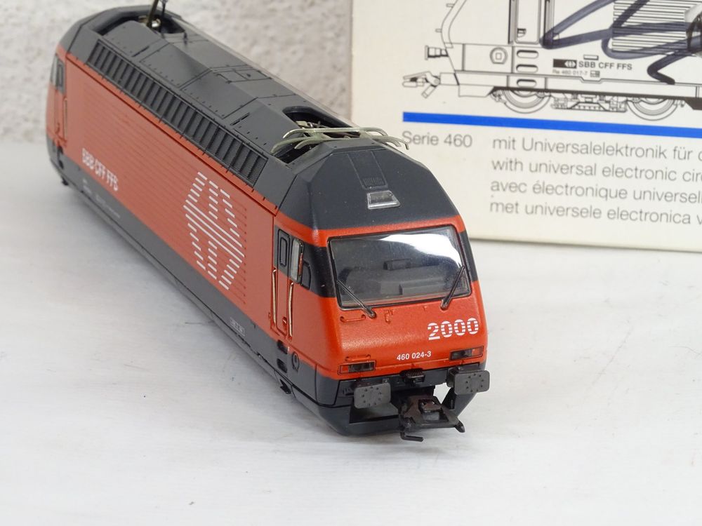 Märklin 3460 Elektrolok Re460 Rheintal Digital, SBB, H0,WS (Gebraucht) in Wohlen für CHF 122 ...