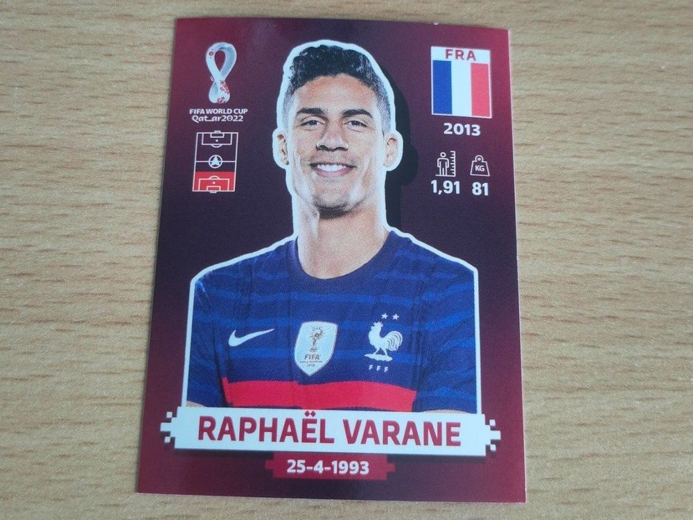 WM 2022 in Qatar FRA Nr. 10 RAPHAEL VARANE (Neu (gemäss Beschreibung)) in Hildisrieden für CHF 0 ...