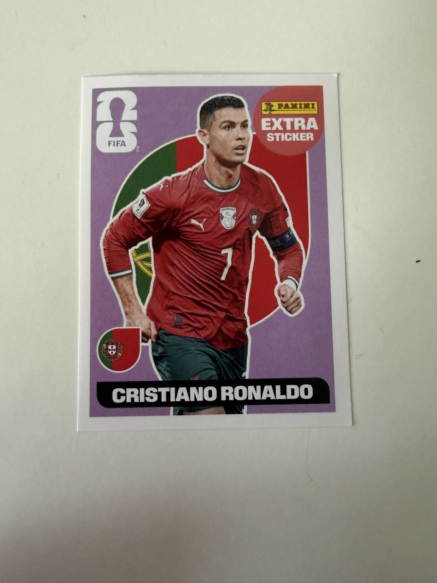 Panini FIFA WM 2026 Extra Sticker - Cristiano Ronaldo (Neuf (Voir ...