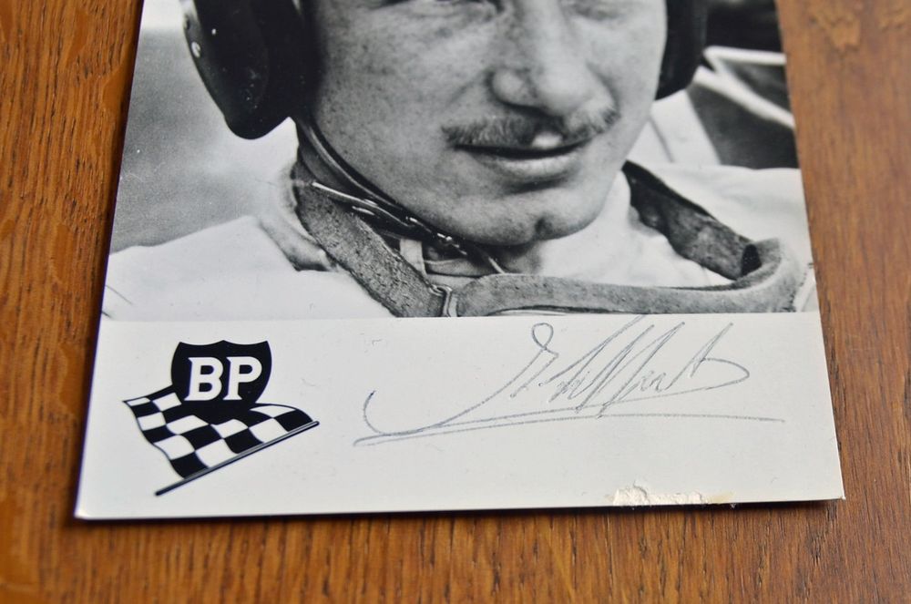 Originalautogramm JO SIFFERT Formel 1 BP 1965 F1 Rennfahrer (Gebraucht ...