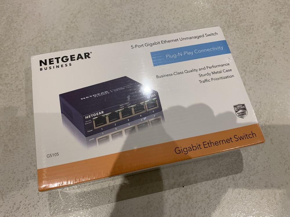 Netgear 5Port Gigabit Unmanaged Ethernet Switch | Kaufen auf Ricardo