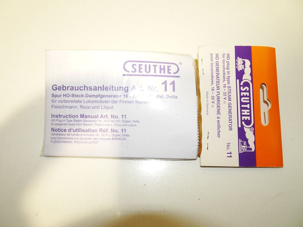 Seuthe Dampfgenerator Gehäuse Aufziehspritze Nr. 11 Spur HO | Kaufen ...