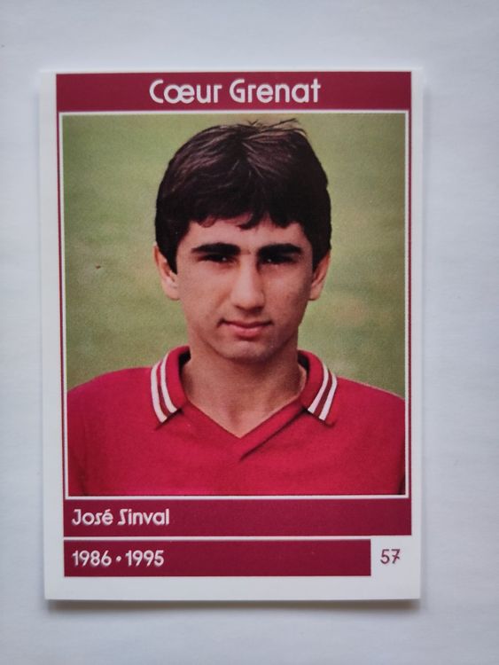 Autocollant coeur grenat (Servette) - José Sinval | Kaufen auf Ricardo