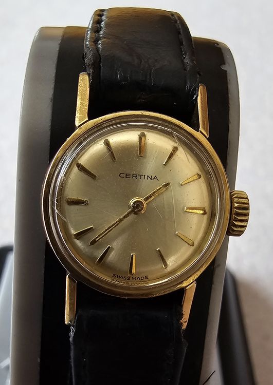 CERTINA Handaufzug 20 Microns Vergoldet Elegante Damenuhr (Gebraucht) in Speicher für CHF 69 ...