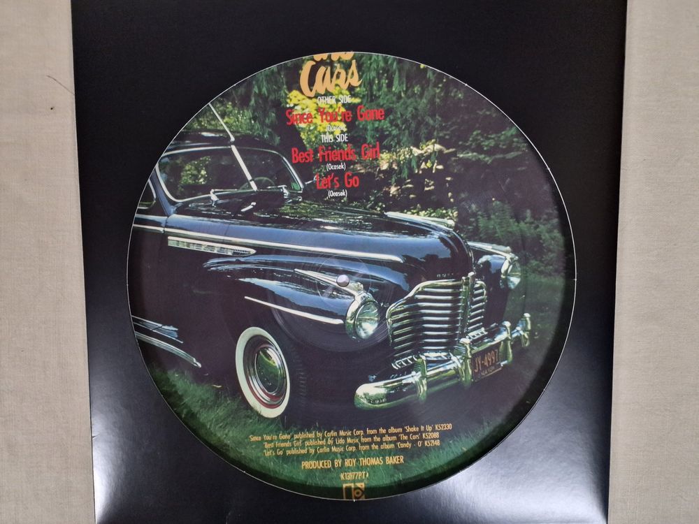 The Cars LP – Since You're Gone, 12", 45 RPM, Picture Disc (Gebraucht ...