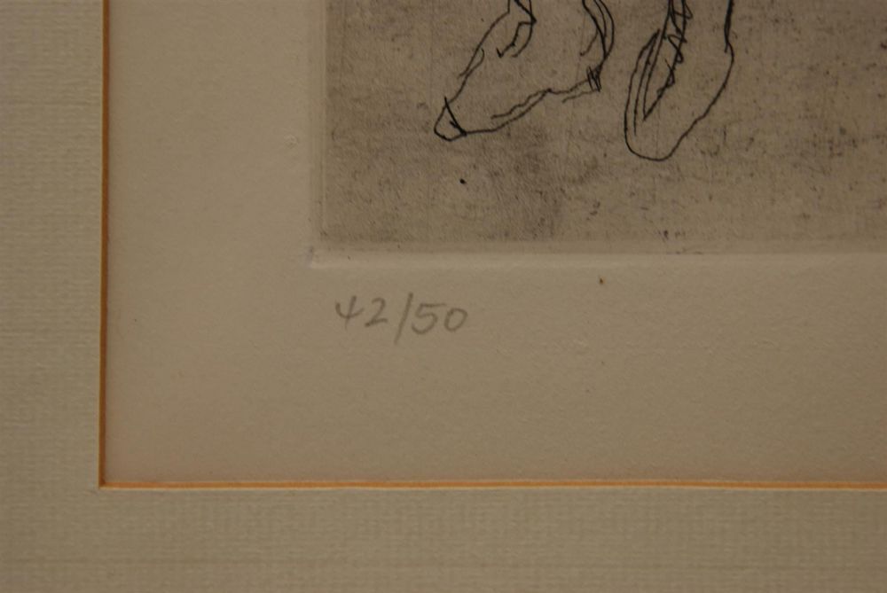 Geiser Karl, Bern 1898-1957, Radierung (Gebraucht) in Schlieren für CHF ...