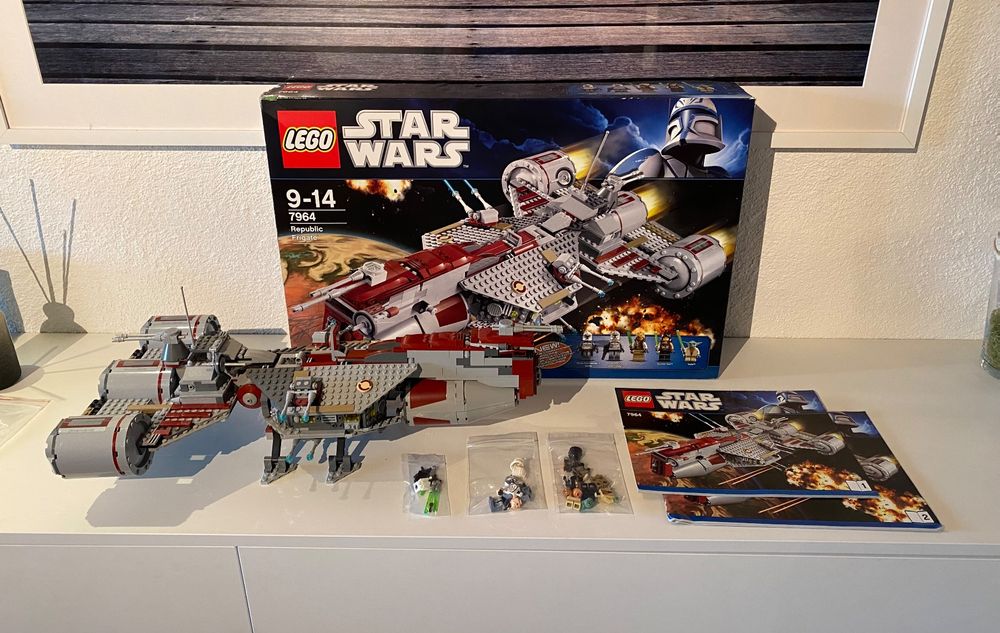Lego Star Wars Republic Frigate 7964 (100% komplett) | Kaufen auf Ricardo