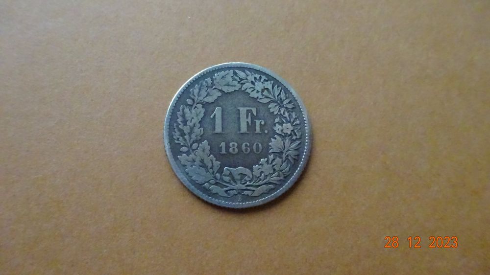 1 Fr 1860 Helvetia assise Rare dès 1.- | Kaufen auf Ricardo