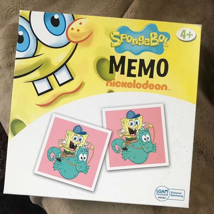 SPONGEBOB Memory (Gebraucht) in lostorf für CHF 2 – mit Lieferung auf ...