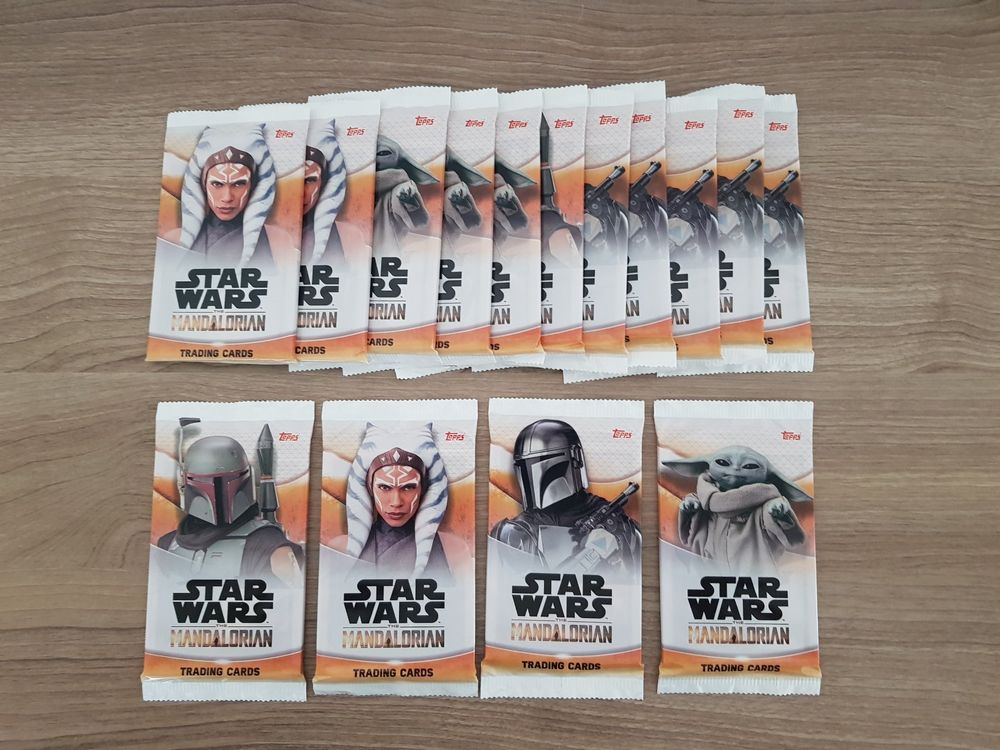 Star Wars Mandalorian Trading Cards TCG Booster (Neu) (Neu und ...