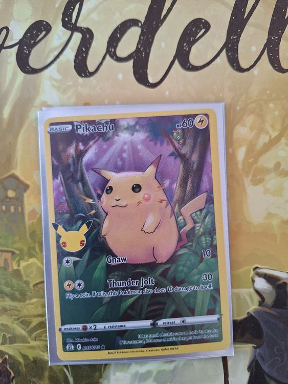 Pikachu - Full Art Celebrations (Gebraucht) in Altstätten SG für CHF 2. ...