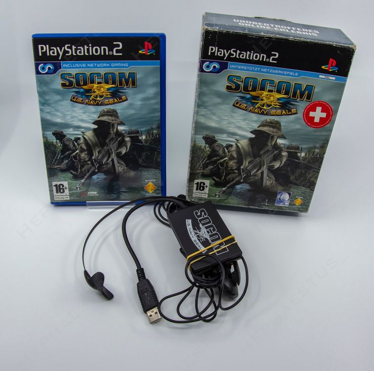 SOCOM U.S. Navy SEALs Big Box Edition PS2 (Gebraucht) in Effretikon für ...