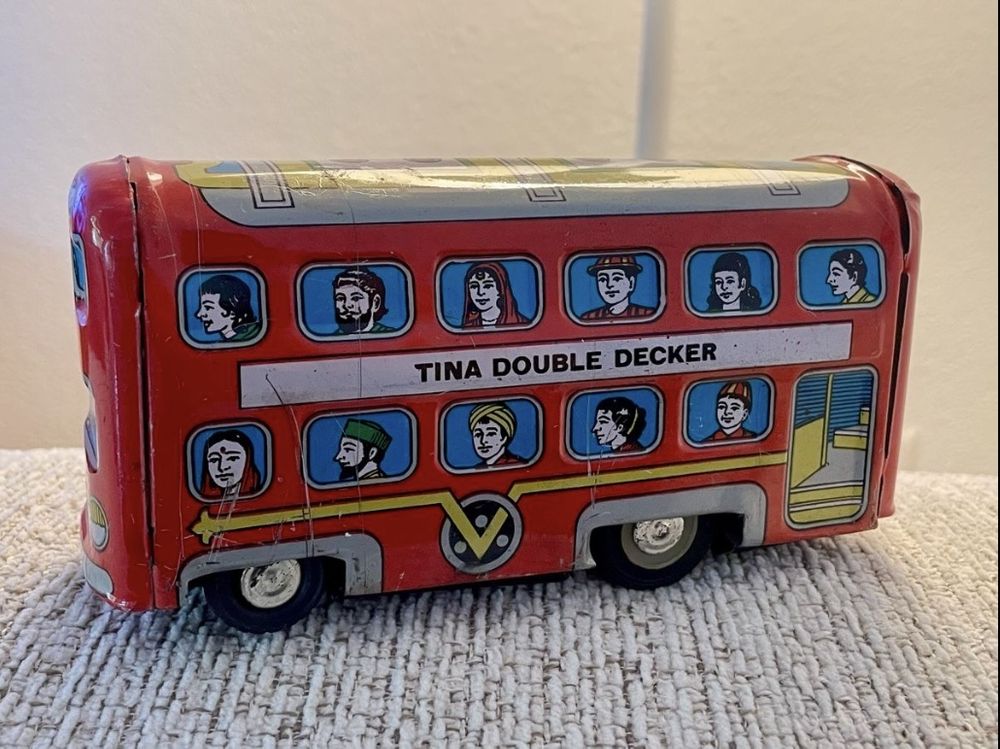 Blechspielzeug Double Decker von Tina Toys (Gebraucht) in Basel für CHF ...