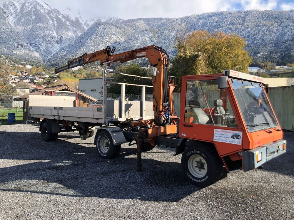 Landw.Motorkarren inkl. Kran & Auflieger (Gebraucht) in Visp für CHF ...