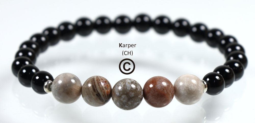 Achat, Fosile Koralle / Agate, Corail fossile, S 925 | Kaufen auf Ricardo