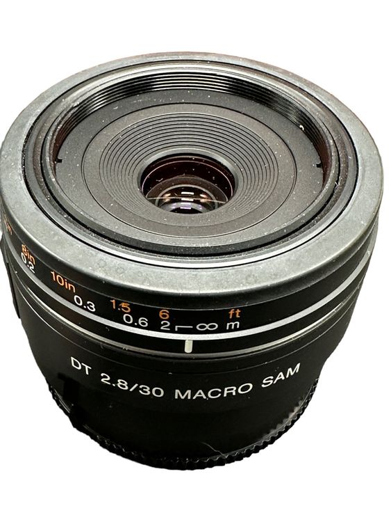 Sony Alpha DT30mm F2.8 Macro SAM SAL30M28 ø49mm A-mount (Gebraucht) in ...