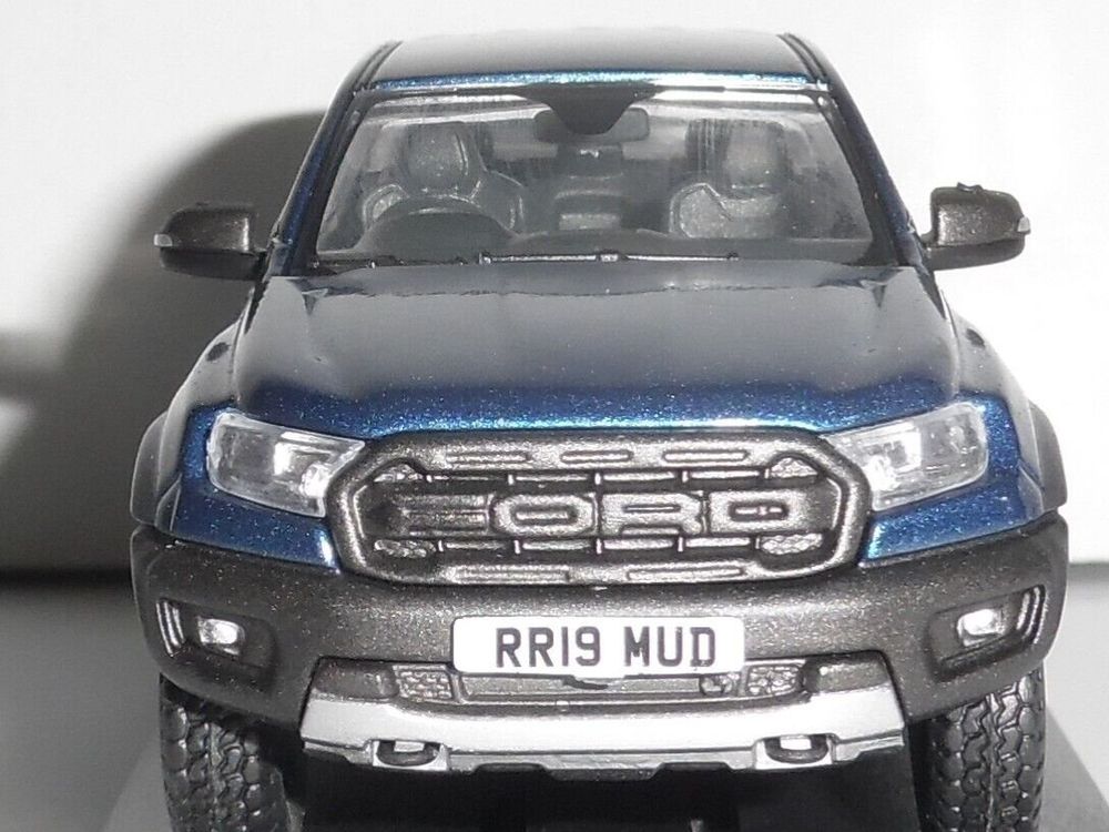 Ford Ranger Raptor 2019-2023 RHD blau met. / schwarz 1:43 | Kaufen auf ...