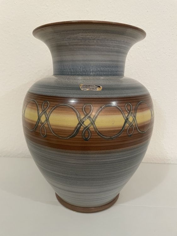 GRAND VASE 204 H35cm RAPPERWILLER KERAMIK HANDARBEIT | Kaufen auf Ricardo