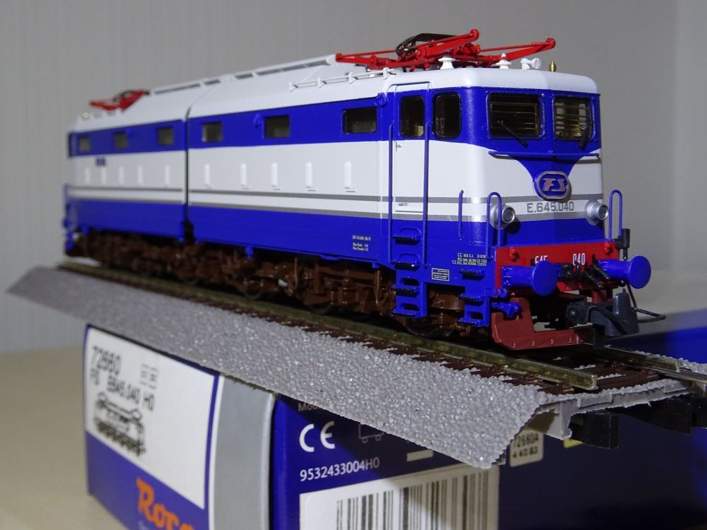 Roco 72660 FS E645.040 Dep.loc.Milano sm (Neu und originalverpackt) in ...