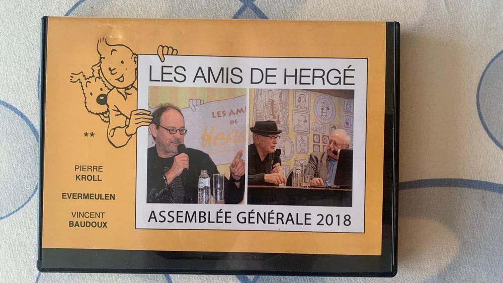 Tintin - 2 DVD Les amis de Hergé - Assemblée générale 2018 | Kaufen auf ...