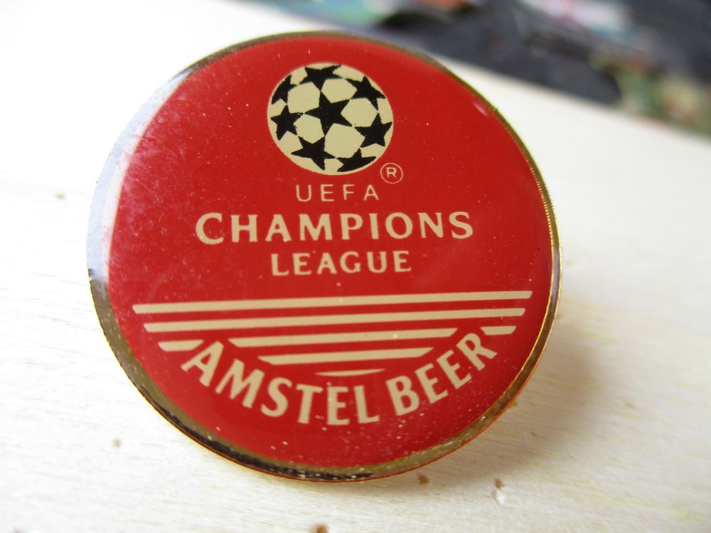 Amstel Bier Uefa Champions League Pin (Neu (gemäss Beschreibung)) in ...